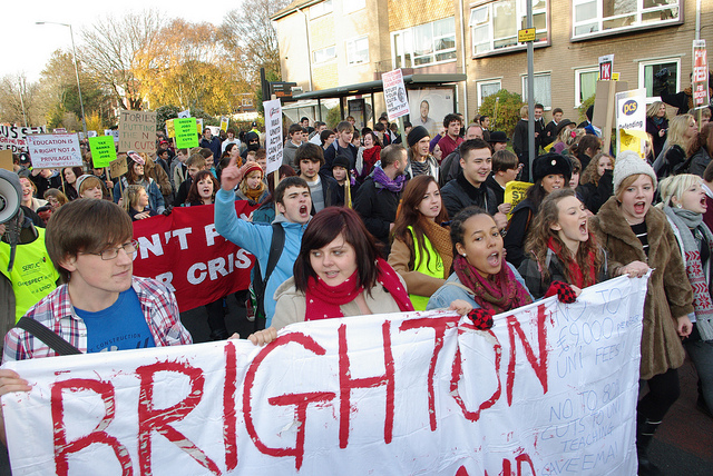 Student protests against cuts and fees photo gallery, November 24 2010 ...